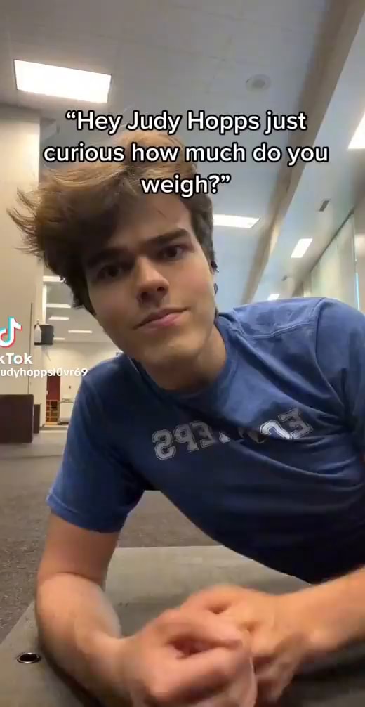 "Hey Judy Hopps just curious how much do you weigh?" I