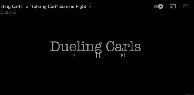 Ling Carls, a "Talking Carl" Scream Fight > ssinBright Dueling Carls ...
