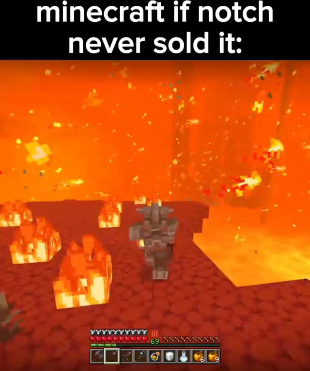 Minecraft if notch never sold it: - iFunny