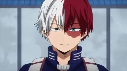 Shoto todoroki smiling ? - iFunny