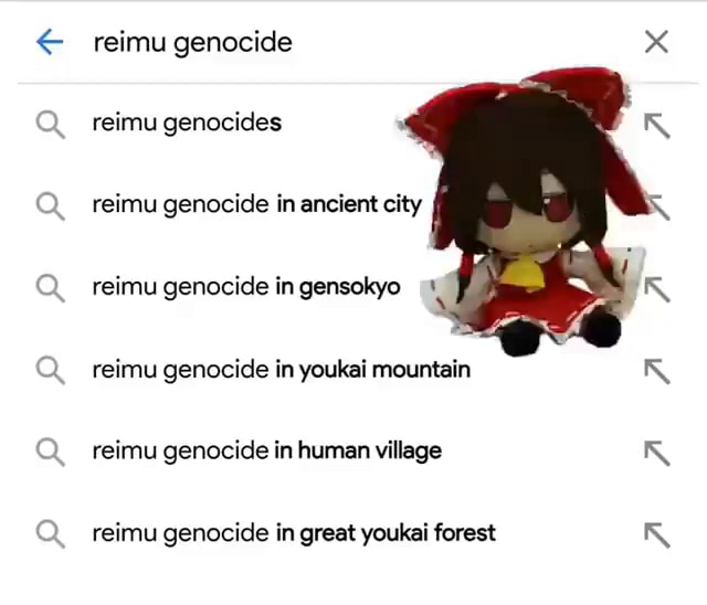 Reimu genocide reimu genocides PP reimu genocide in ancient city reimu ...