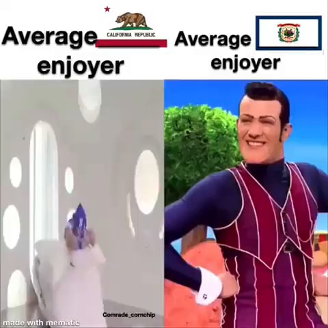 Averages Average enjoyer enjoyer - iFunny