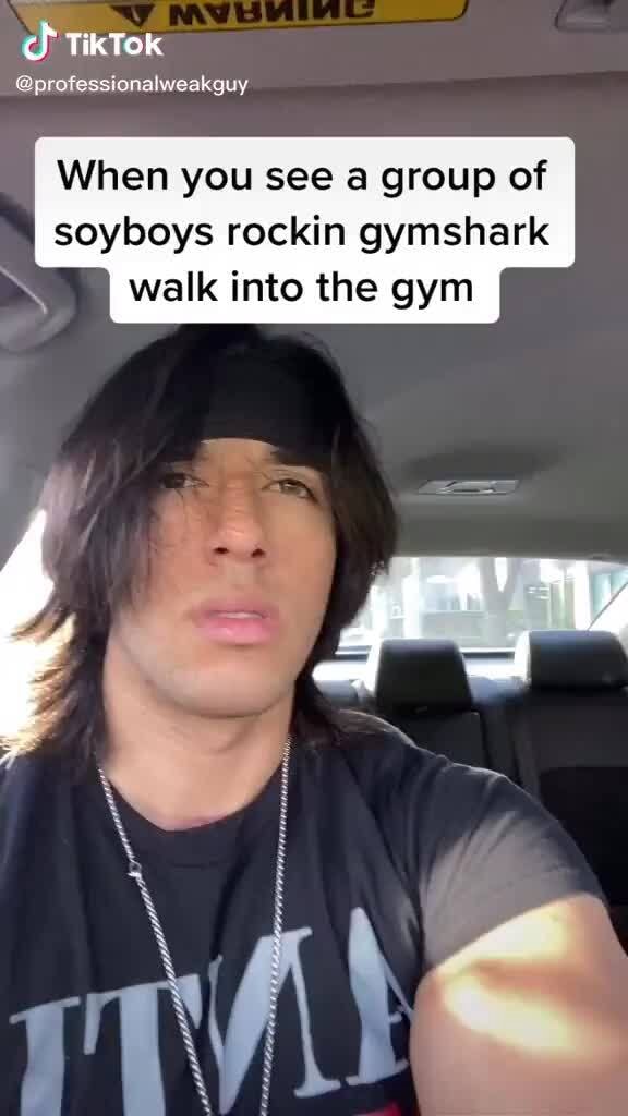 TikTok @professionalweakguy When you see a group of soyboys rockin ...