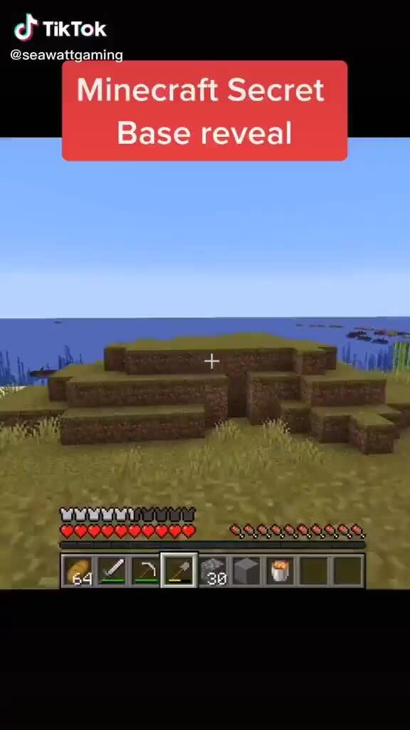 @seawattgaming Minecraft Secret Base reveal - iFunny