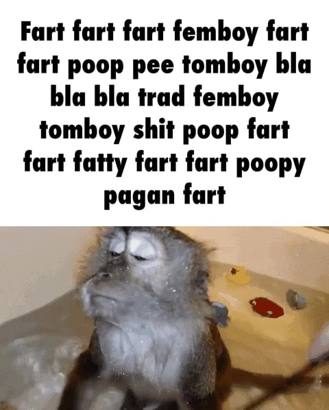 Fart fart fart femboy fart fart poop pee tomboy bla bla bla trad femboy ...