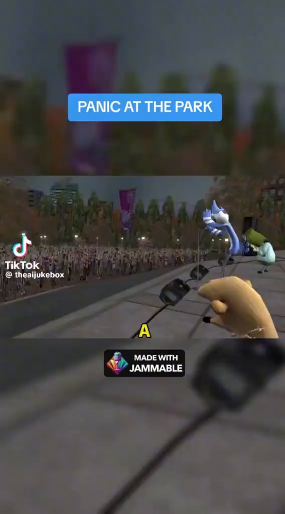 PANIC AT THE PARK TikTok theaijukenox MADE WITH JAMMABLE - iFunny
