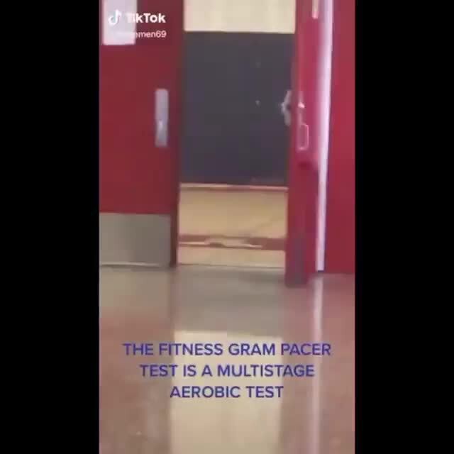 SHE FITNESS GRAM PACER TEST IS A MULTISTAGE AEROBIC TEST - iFunny