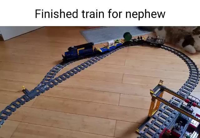Finished train for nephew - iFunny