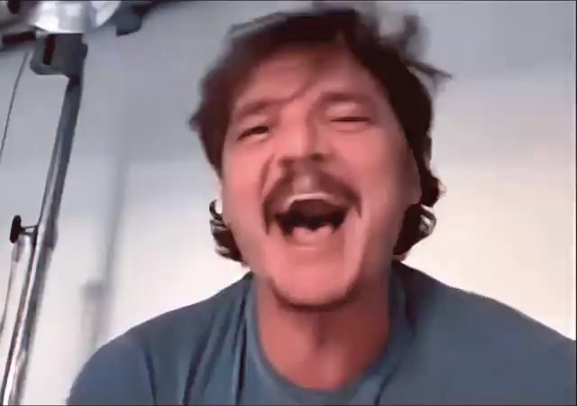 Pedro Pascal Laughing Then Crying - iFunny