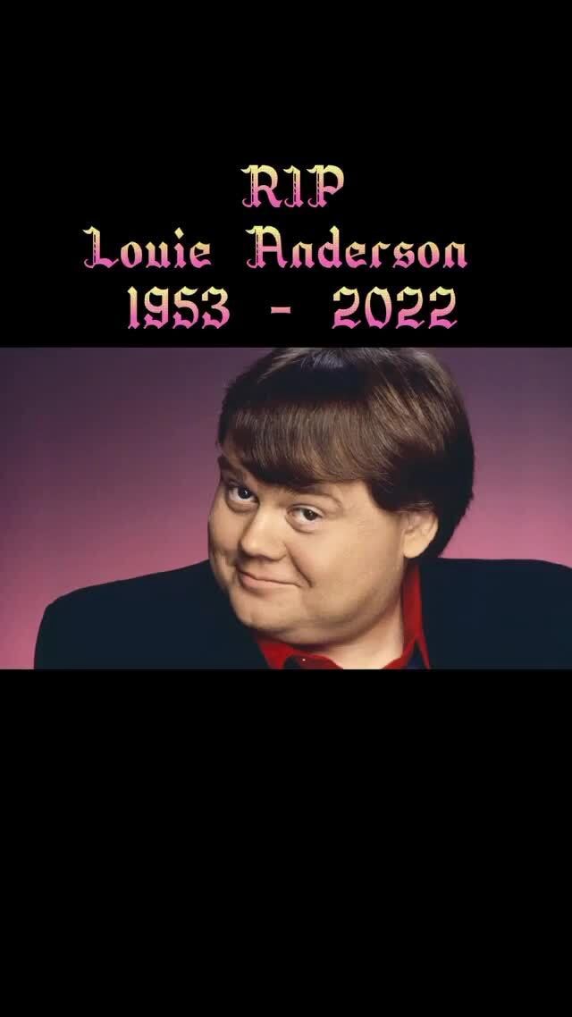RIP Louie Anderson 1983 - 2022 - iFunny