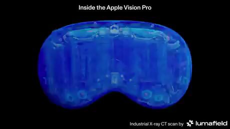 Inside the Apple Vision Pro Industrial X-ray CT scan by lummafield ...