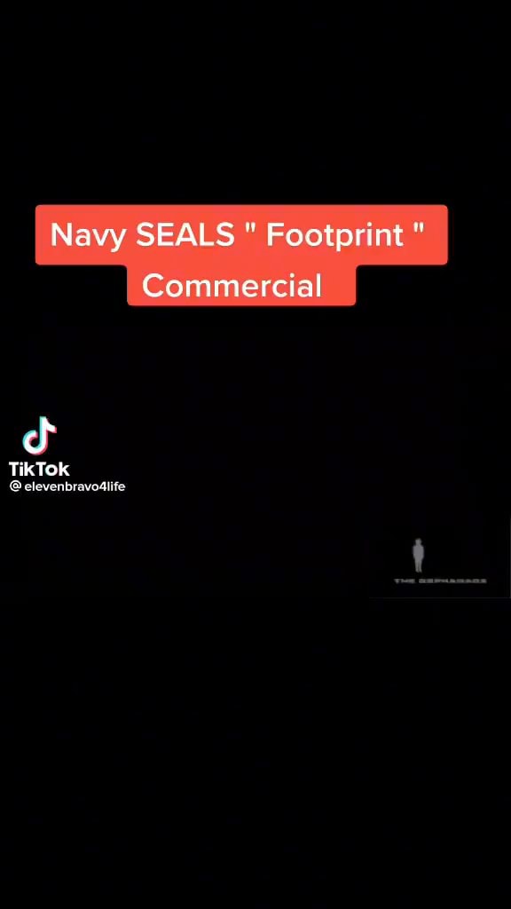 Navy SEALS " Footprint Commercial TikTolkk - iFunny