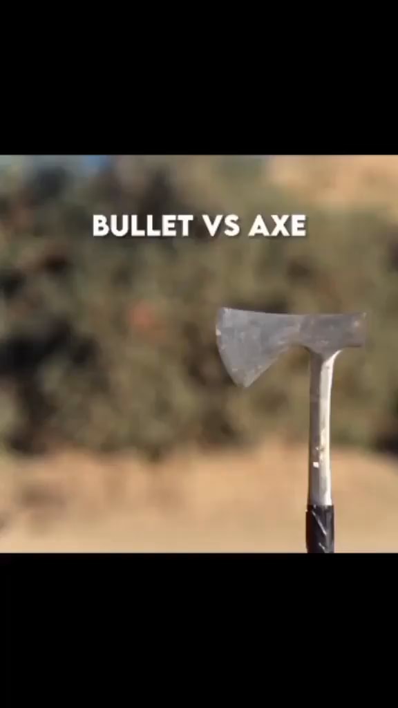 BULLET VS AXE - iFunny