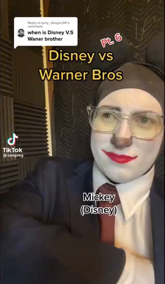 When is Disney v.s Wanner brother Disney vs Warner Bros TikTok @lampleg ...