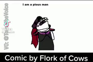 Jam a pious man Comic by Flork of Cows - iFunny