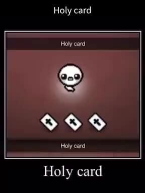 Holy card Holy card 999 Holy card Holy card - iFunny