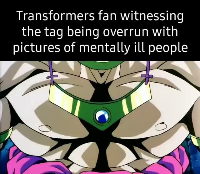 Transformers fan witnessing the tag being overrun with pictures of ...