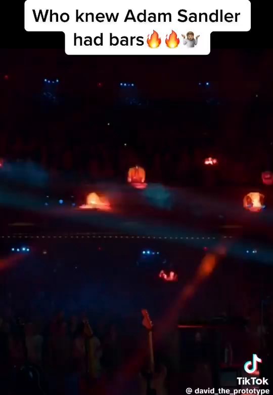 Who knew Adam Sandler had bars. TikTok - iFunny