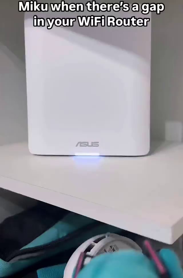 Miku when there's a gap in your WiFi Router - iFunny