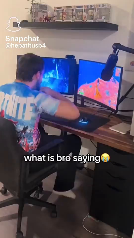 Snapchat @hepatitusb4 what is bro saying - iFunny