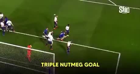 TRIPLE NUTMEG GOAL - iFunny