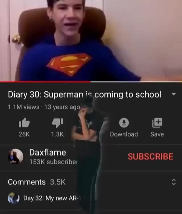 Diary 30: Superman is coming to school 1.1M views 13 years 1.3K ...