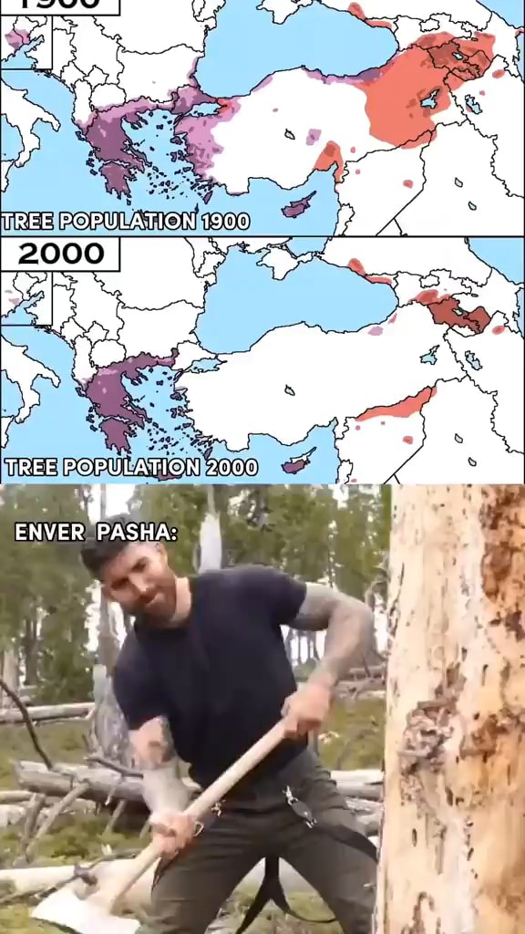 TREE POPULATION 1900 ENVER PASHA: RY af - iFunny