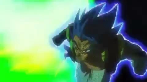 Gogeta punch Broly / Gif taken from the anime - Anime: Dragon Ball ...