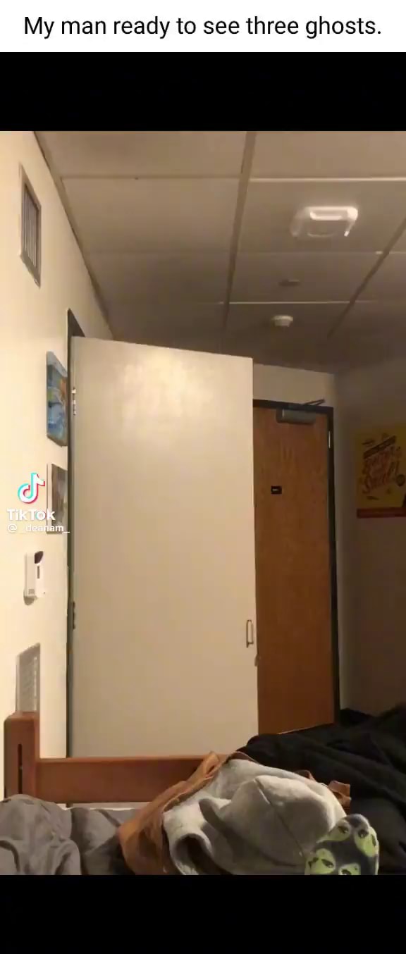 My man ready to see three ghosts. - iFunny