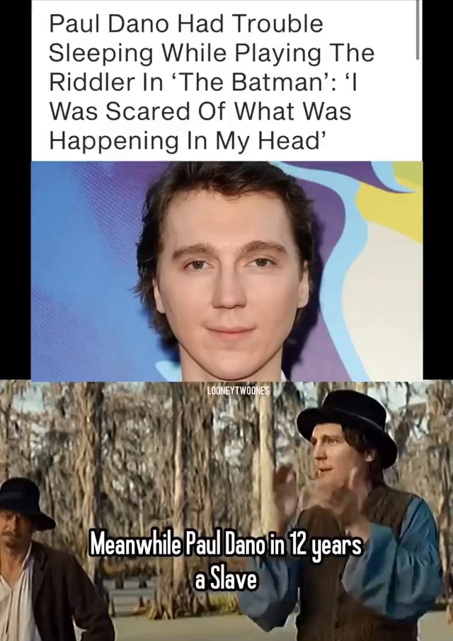 Paul Dano Had Trouble Sleeping While Playing The Riddler In 'The Batman ...