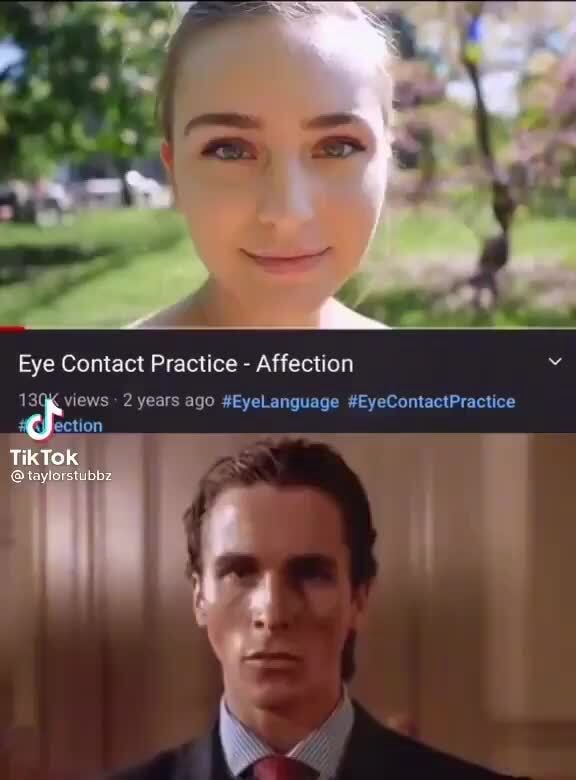 Eye Contact Practice - Affection 13 views 2 years ago #EyeLanguage # ...