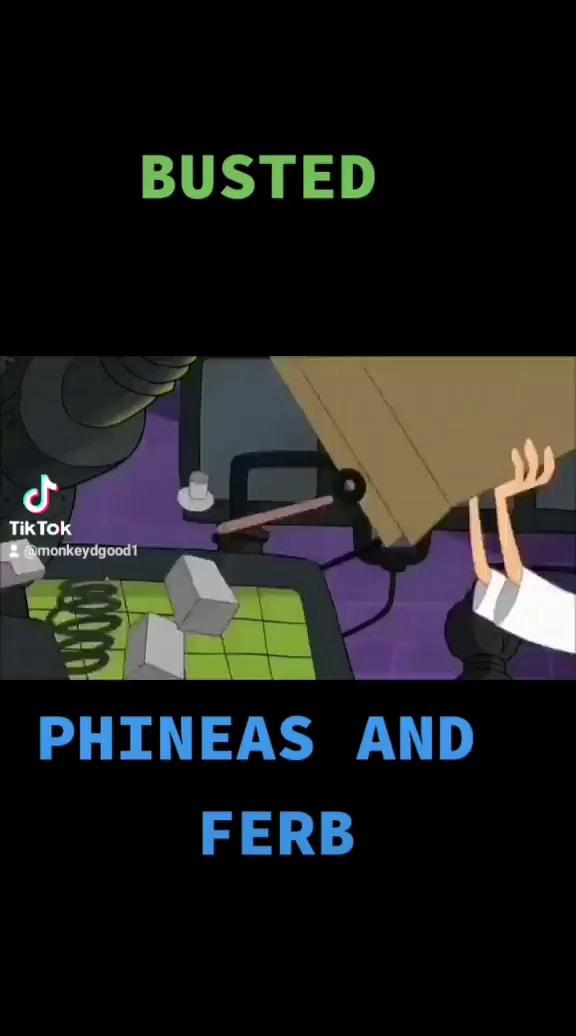 BUSTED PHINEAS AND FERB - iFunny