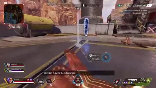 Pathfinder: Throwing Thermite grenade moo - iFunny