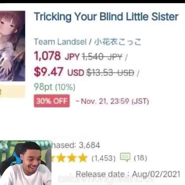 Tricking Your Blind Little Sister