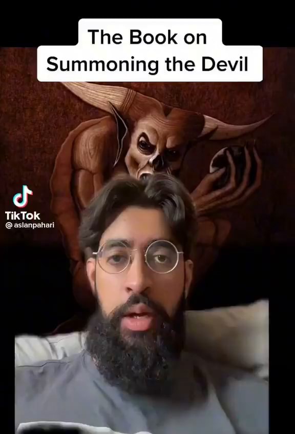 The Book on Summoning the Devil TikTok - iFunny
