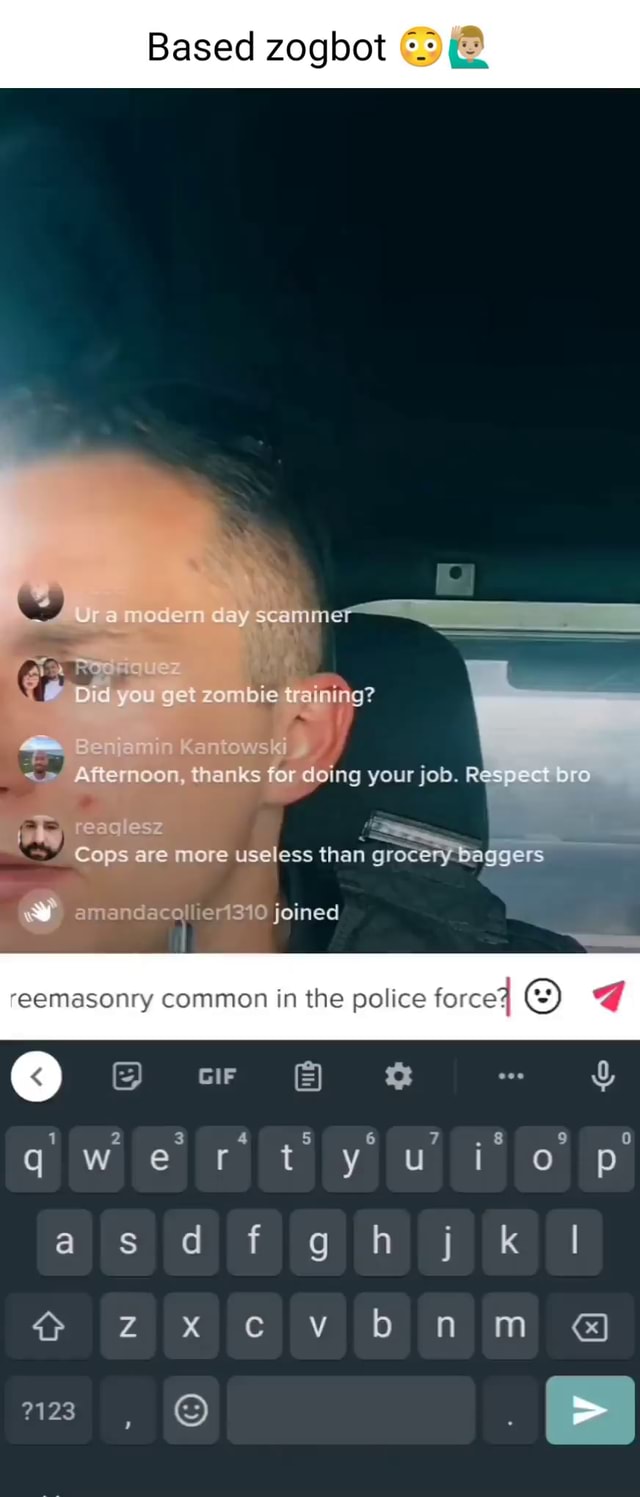 Based zogbot J amede n day D dyou get zombie training? ing your j ...