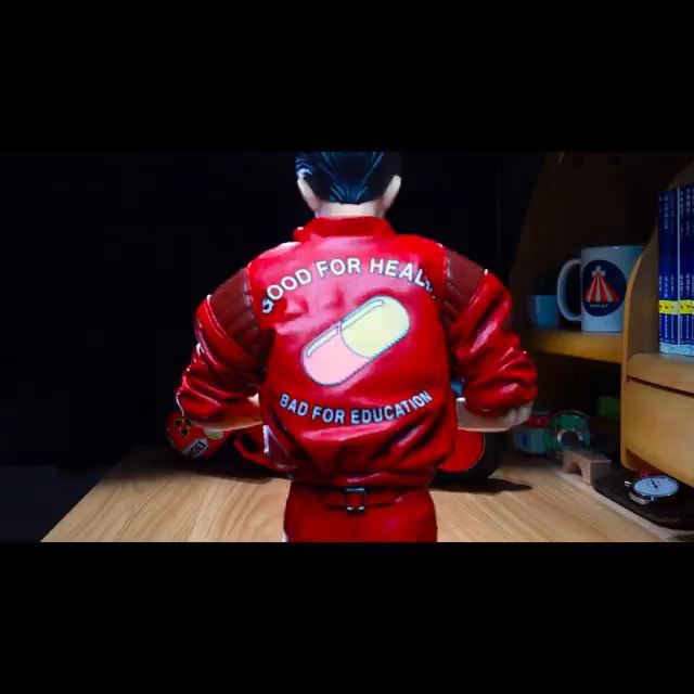 AKIRA Shotaro Kanedas Iconic Motorcycle Scene Stop Motion By Animist ...