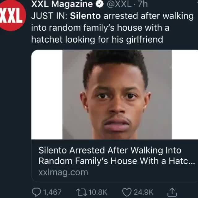 XXL Magazine @ @XXL- XXL JUST IN: Silento arrested after walking into ...