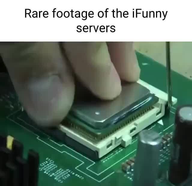 Rare footage of the Funny servers - iFunny