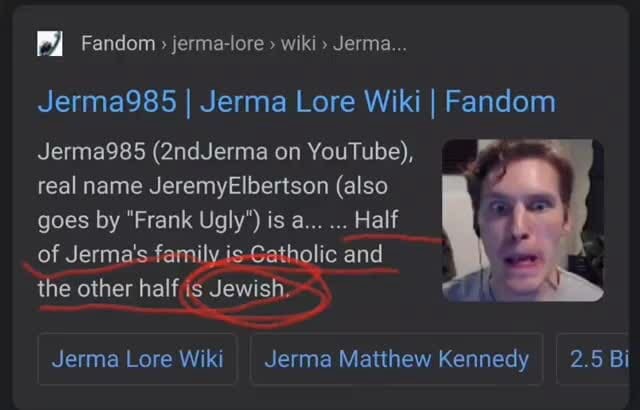 I Fandom > ore wiki " Jerma... Jerma985 I Jerma Lore Wiki I Fandom ...