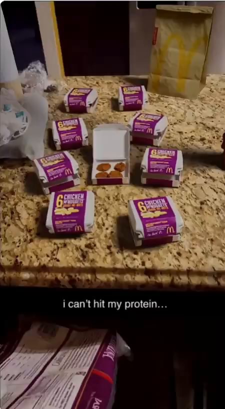 Ican't hit my protein... IP - iFunny