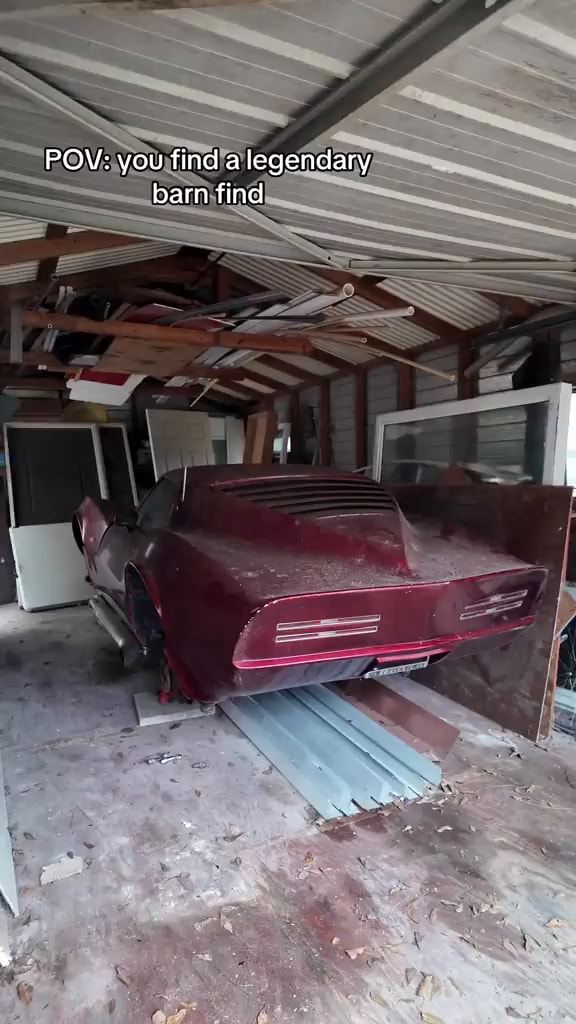 POV: you find a legendary barn find - iFunny