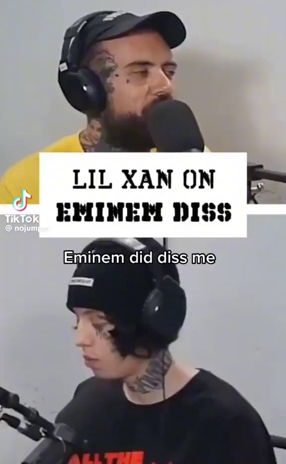 LIL RAN ON TikTok EMINEM DISS Eminem did diss me - iFunny