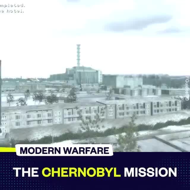 MODERN WARFARE THE CHERNOBYL MISSION - iFunny
