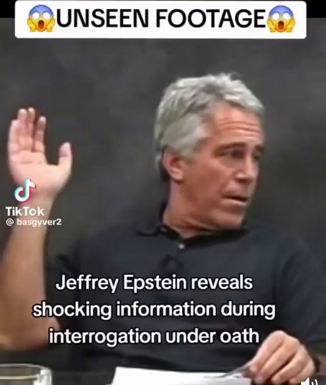 I UNSEEN FOOTAGE> I Jeffrey Epstein reveals shocking information during ...