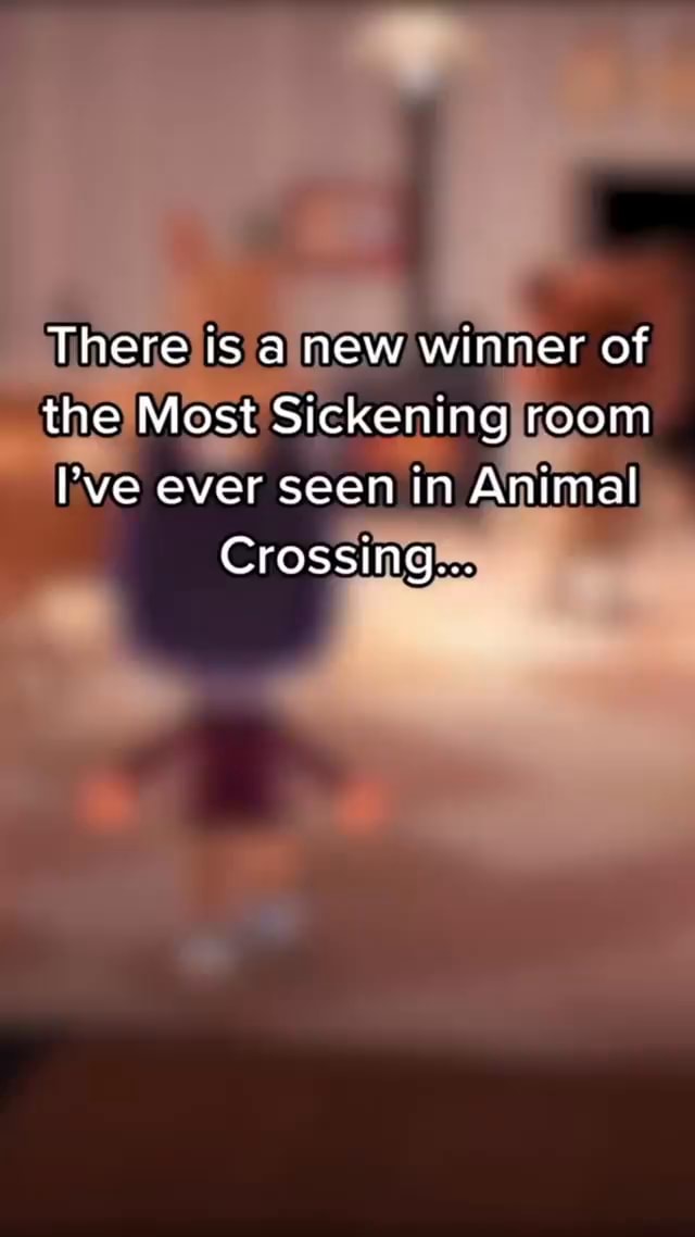 There is a new winner of the Most Sickening room I've ever seen in ...
