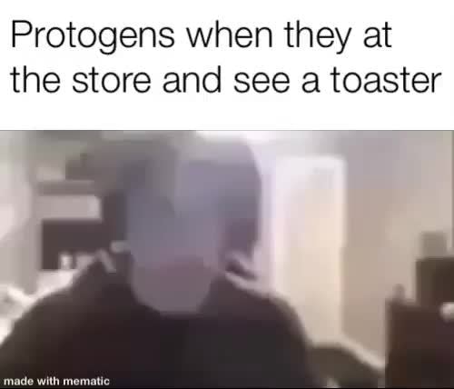 Protogens when they at the store and see a toaster - iFunny