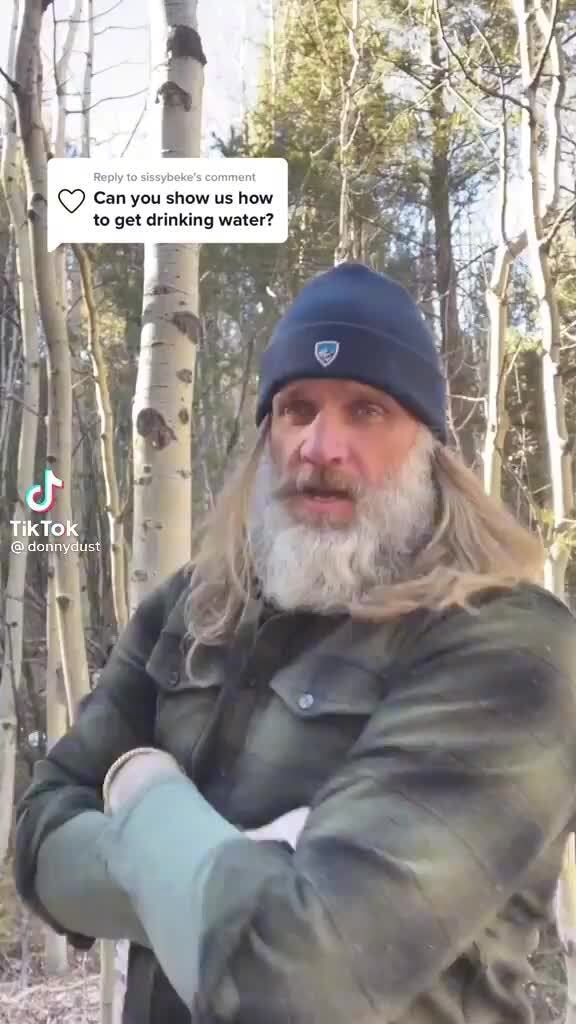 Can you show us how to get drinking water? - iFunny