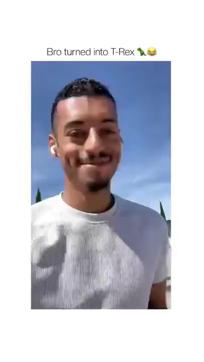 Bro turned into T-Rex - iFunny