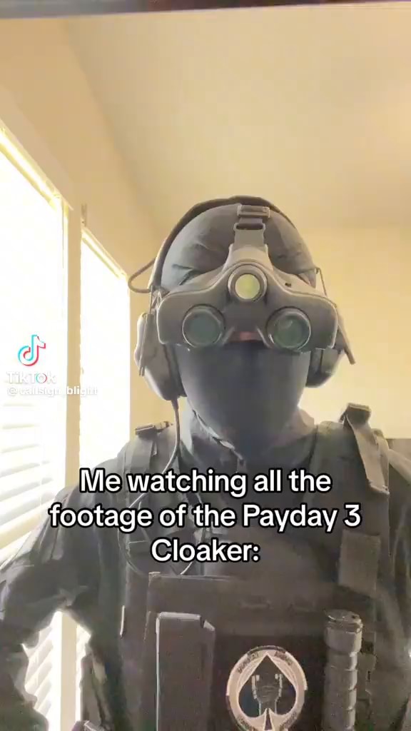 Watching all the Mew footage of the Payday 3 Cloaker: - iFunny